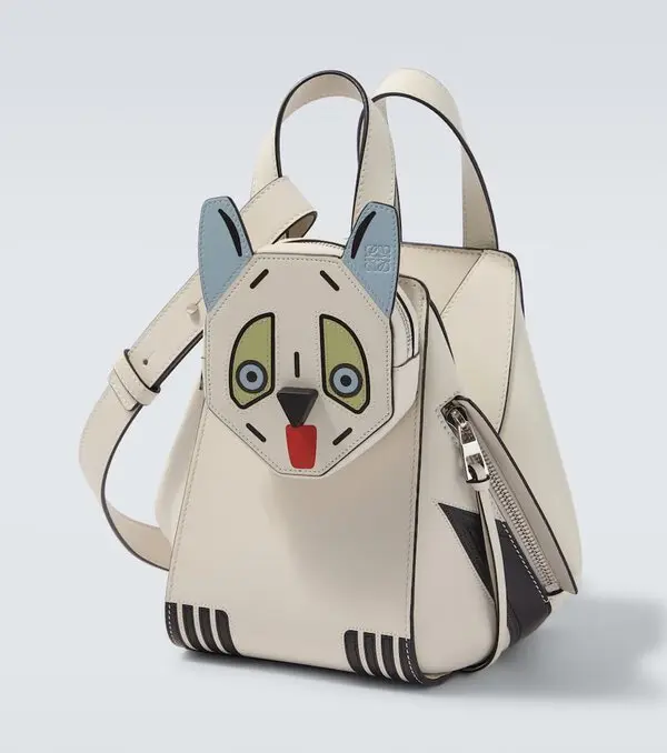 Loewe X Louis Wain Hammock Top-handle Bag - White