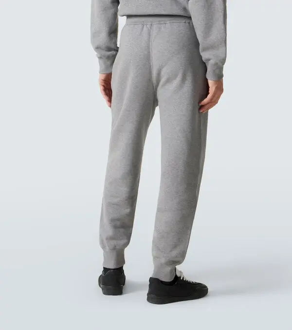 JIL SANDER Cotton Jersey Sweatpants - Grey