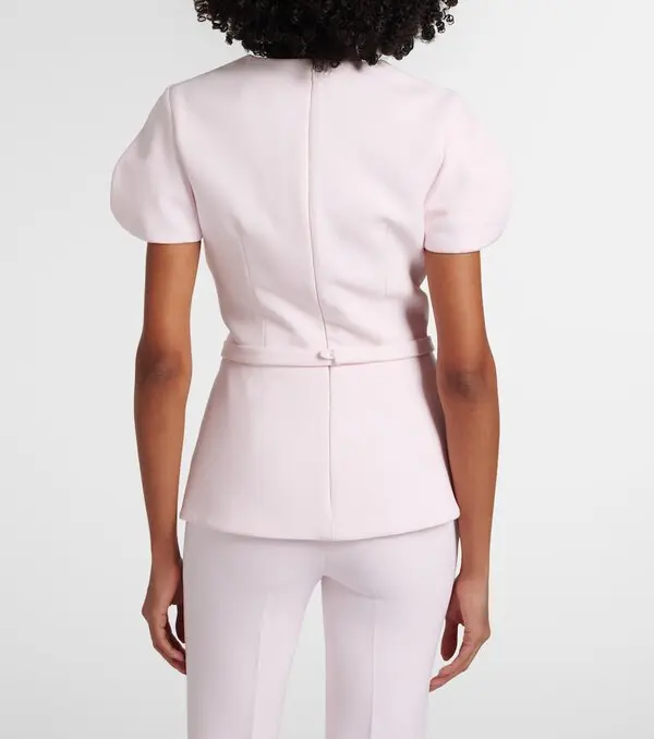 Safiyaa Leighton Crêpe Top