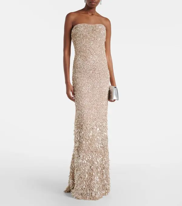 MARMAR HALIM Dailin Embellished Gown