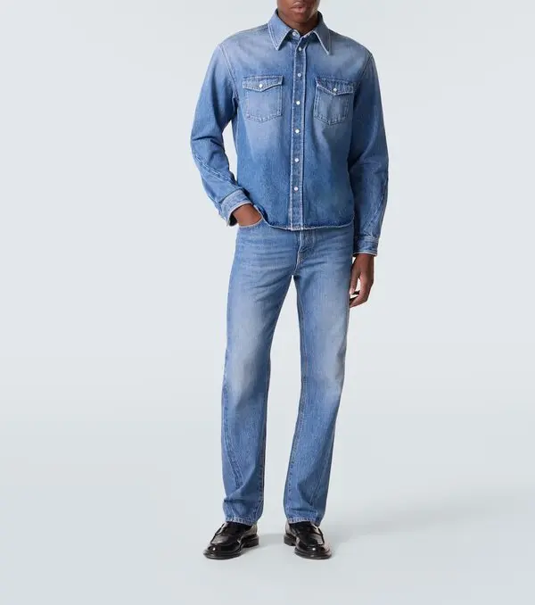 Givenchy Couture Seam Denim Shirt