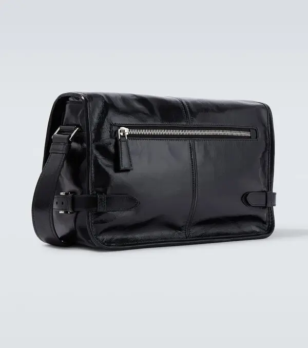 Prada Leather Shoulder Bag - Black
