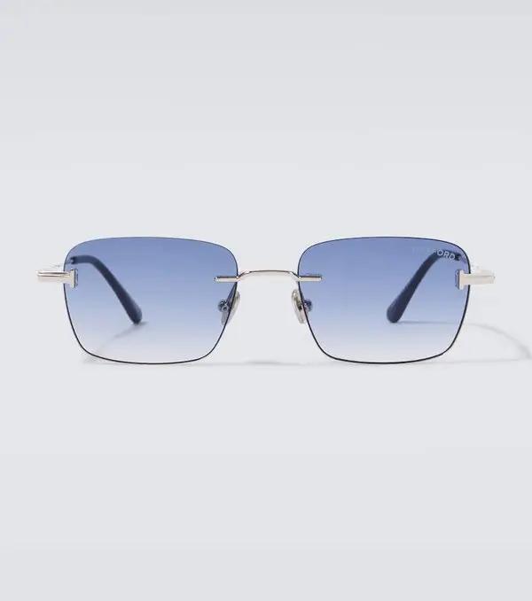 TOM FORD Square Sunglasses - Blue