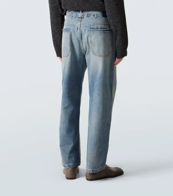 MAISON MARGIELA Cropped Straight Jeans