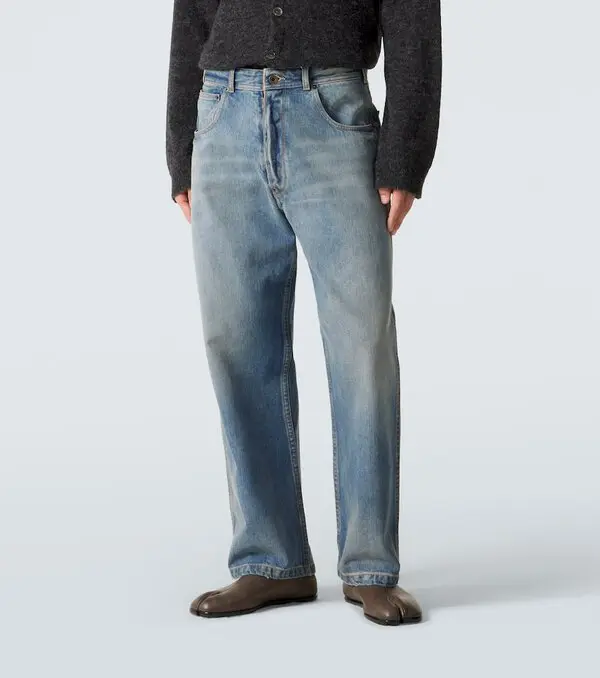 MAISON MARGIELA Cropped Straight Jeans
