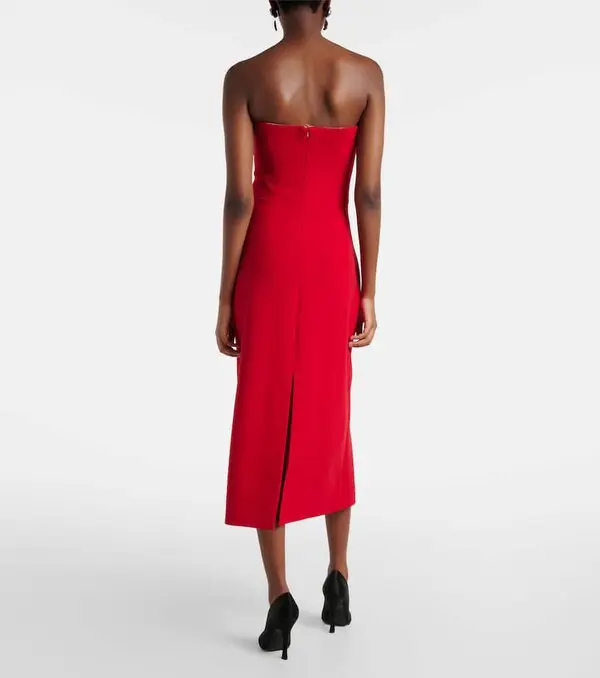 Magda Butrym Wool-blend Bustier Dress