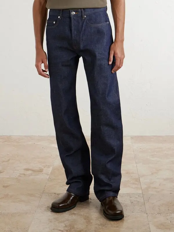 A.p.c. Rescue Straight-leg Selvedge Jeans - Blue
