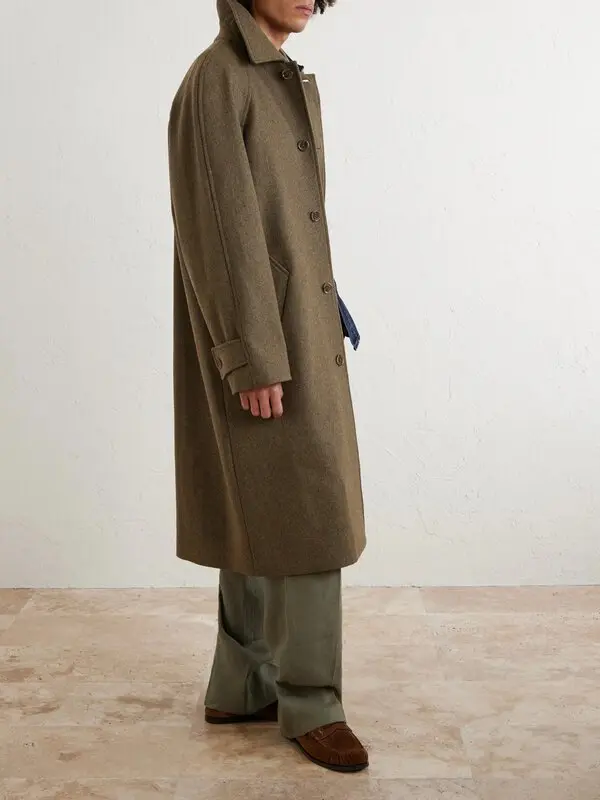 A.p.c. Wool Coat - Green