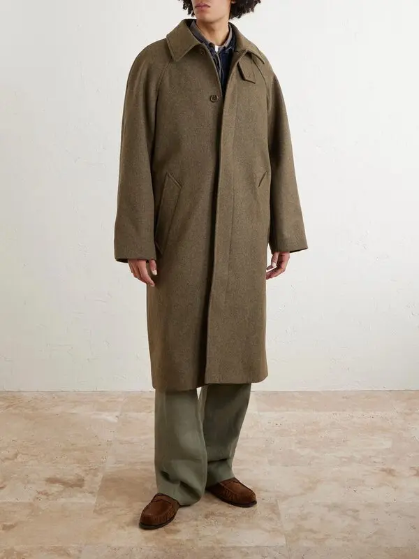 A.p.c. Wool Coat - Green