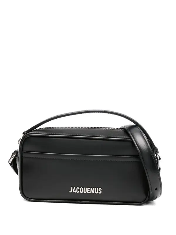 Jacquemus Le Baneto Leather Crossbody Bag - Black