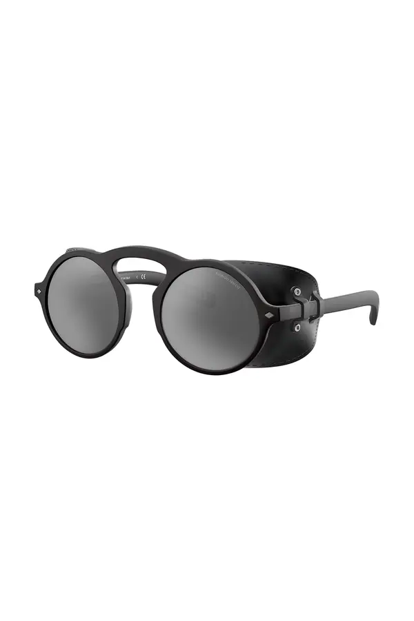 Giorgio Armani Sunglasses Round Frame - Black