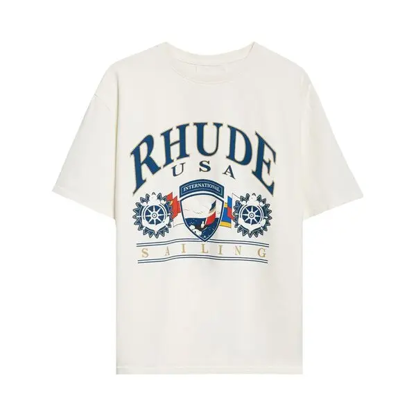 Rhude Usa Sailing Icon Tee