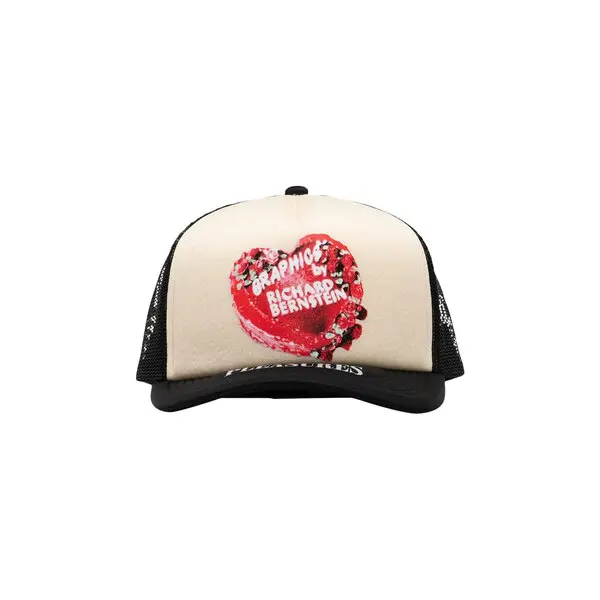 PLEASURES X Richard Bernstein Cake Trucker Hat - Black