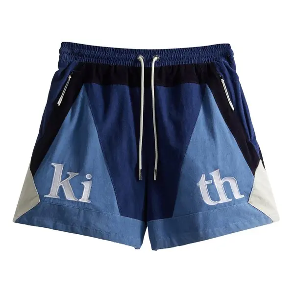 Kith Micro Cord Turbo Shorts - Blue
