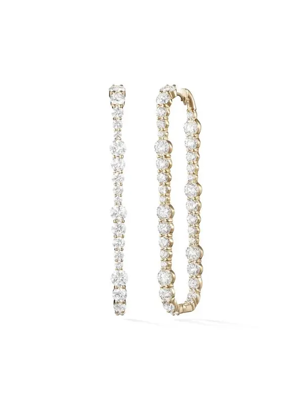 Melissa Kaye Ashley Hoop Earrings