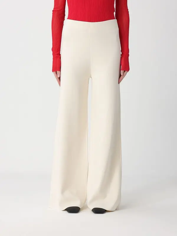 Max Mara Wide Leg Trousers - Ivory