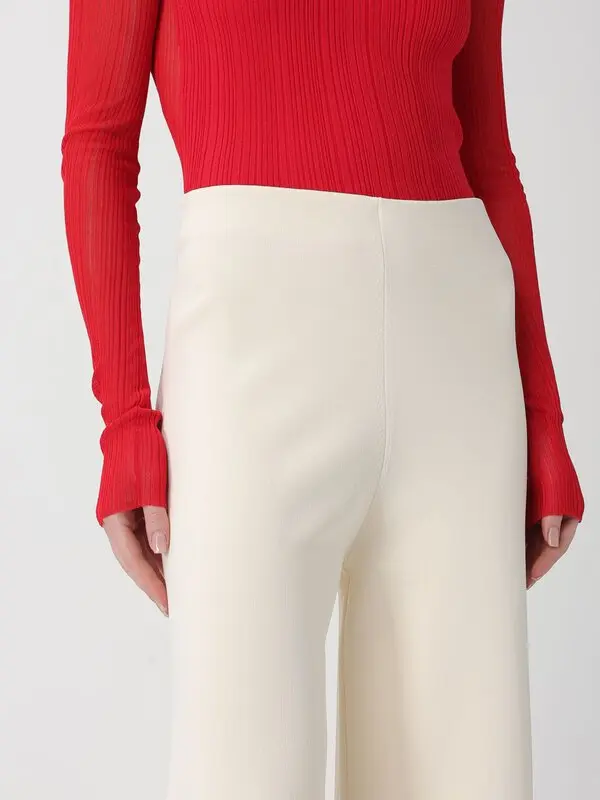 Max Mara Wide Leg Trousers - Ivory