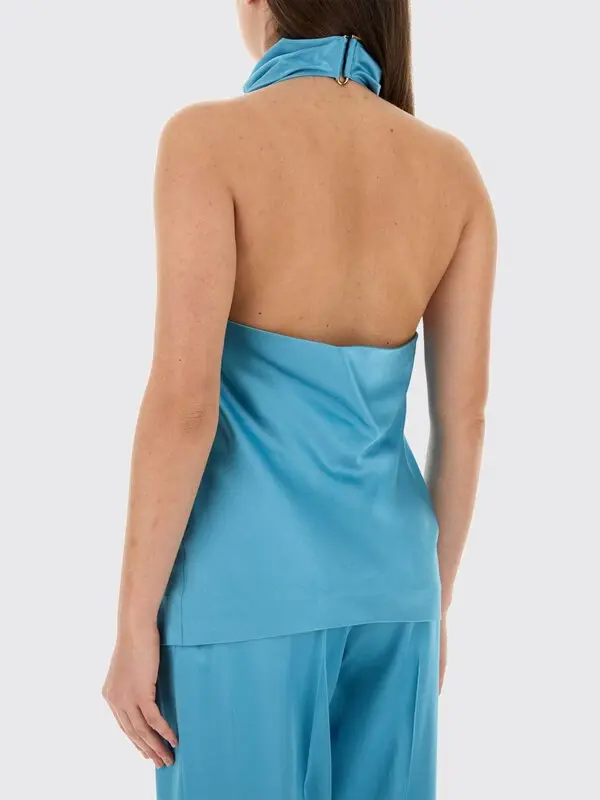 Stella McCartney Halter Neck Draped Top - Blue