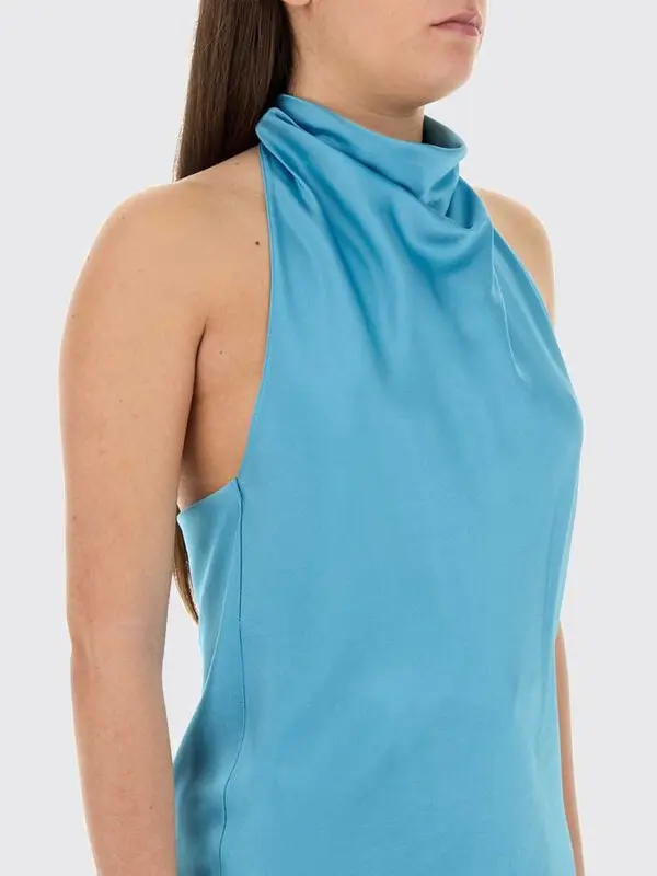 Stella McCartney Halter Neck Draped Top - Blue
