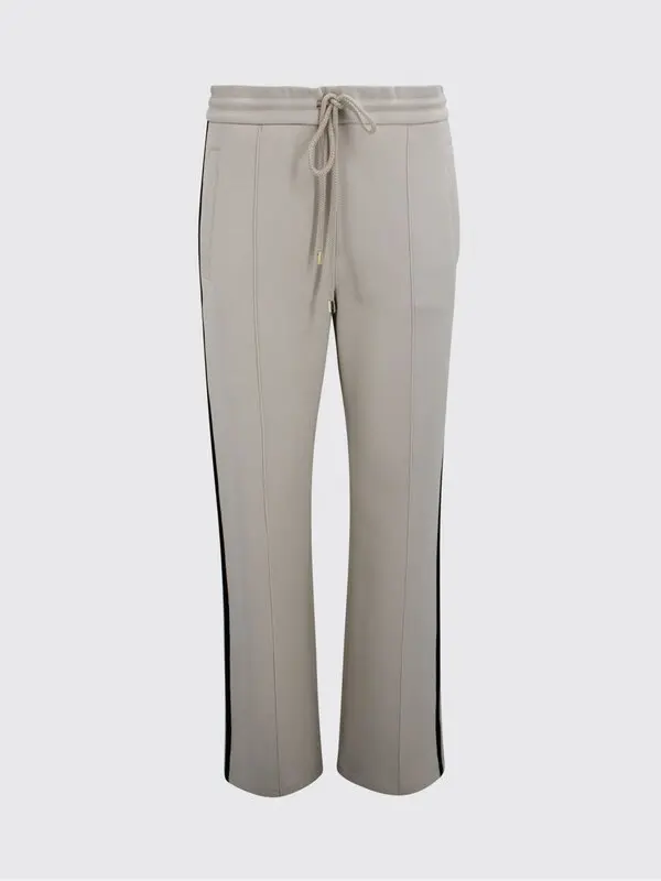 Max Mara Tailored Trousers With Contrast Piping - Ecru