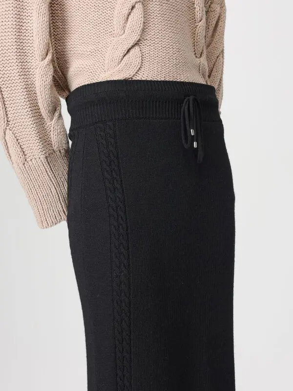 Ermanno Scervino Knit Skirt With Drawstring Waist