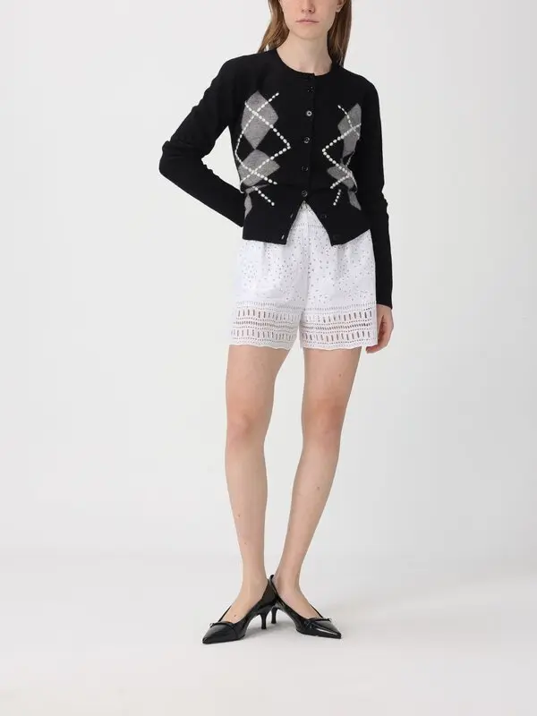 Ermanno Scervino Argyle Knit Cardigan