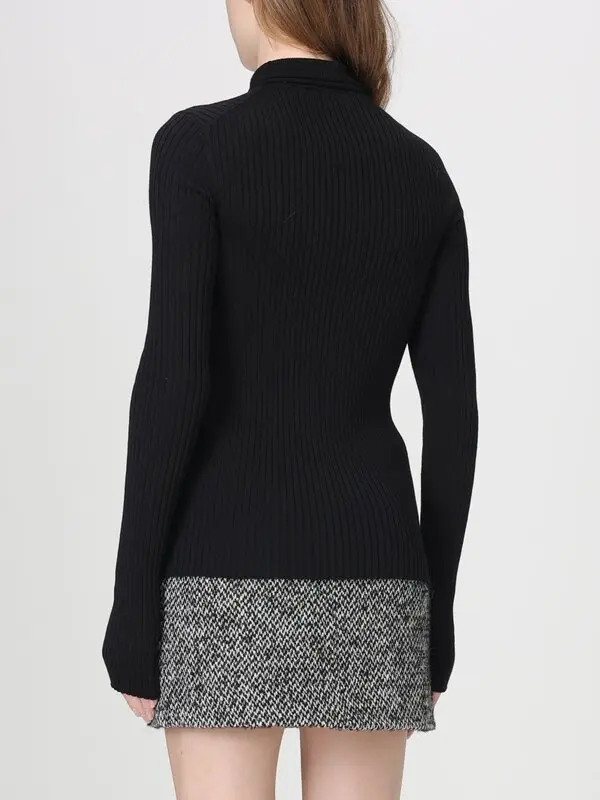 Dolce & Gabbana Ribbed Turtleneck Sweater - Black