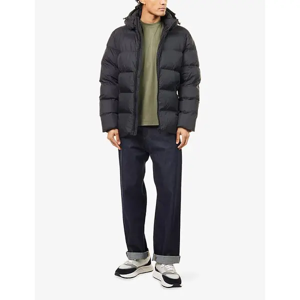 ARNE Hooded Shell-padded Puffer Jacket