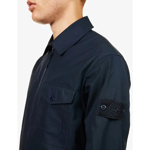 Stone Island Ghost Weatherproof Cotton Overshirt