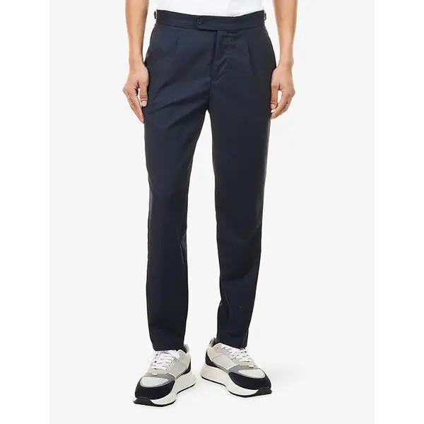 ARNE Adjustable-waistband Formal Woven Trousers