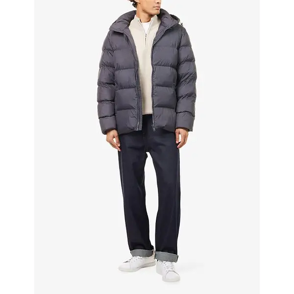 ARNE Hooded Shell-padded Puffer Jacket