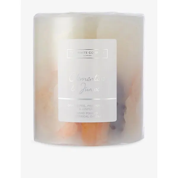 THE WHITE COMPANY Clementine And Juniper Botanical Mineral Wax Candle 725g - No Colour