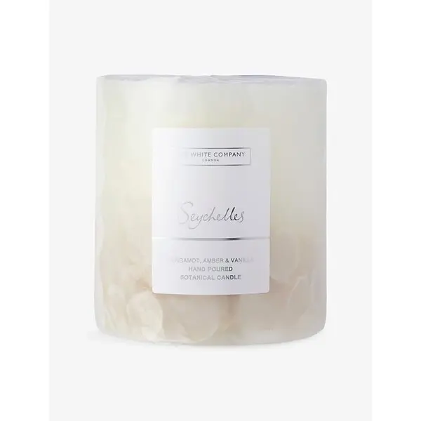 THE WHITE COMPANY Seychelles Medium Mineral-wax Botanical Candle 725g - No Colour