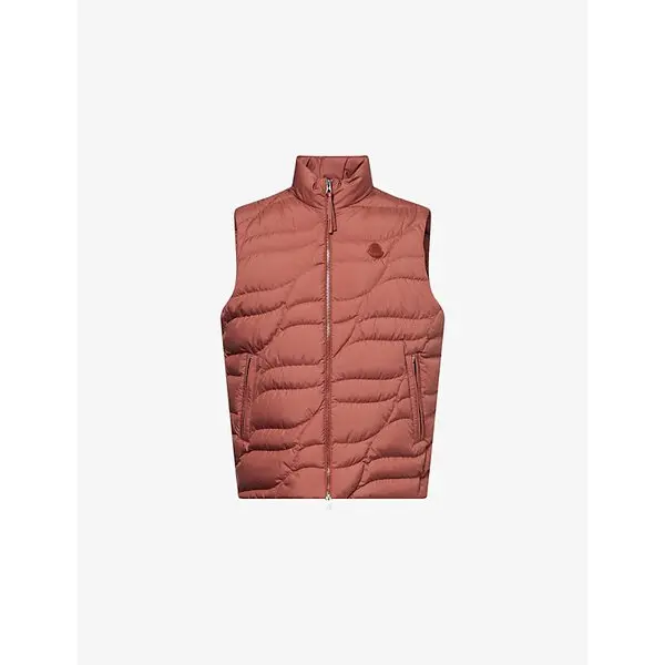 Moncler Brand-badge Shell-down Gilet