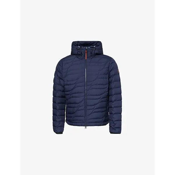 Moncler Hooded Shell-down Jacket - Navy