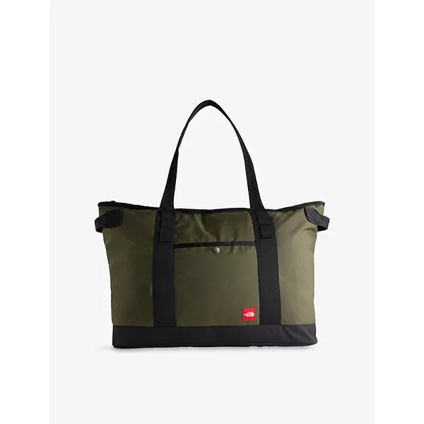 The North Face Brand-patch Large Tote Bag - New Taupe Green