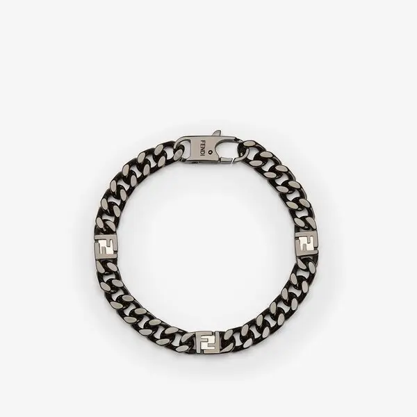 Fendi Ff Cube Bracelet - Black