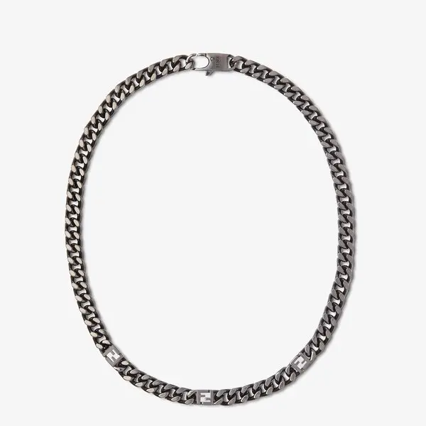 Fendi Ff Cube Necklace