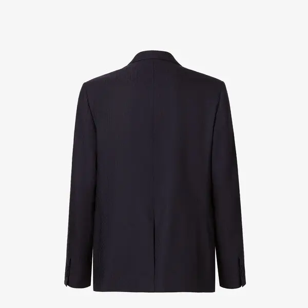 Fendi Jacquard Wool Jacket