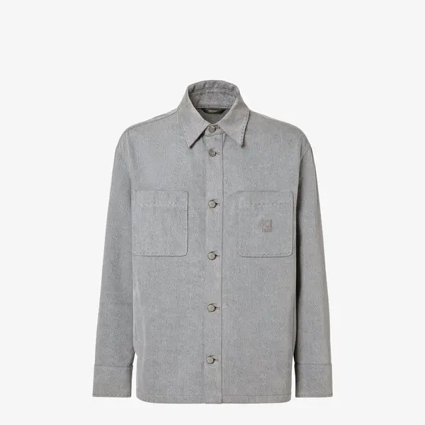 Fendi Faded Denim Jacket - Grey