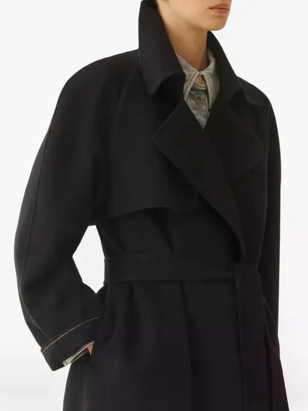 Fabiana Filippi Belted Trench Coat
