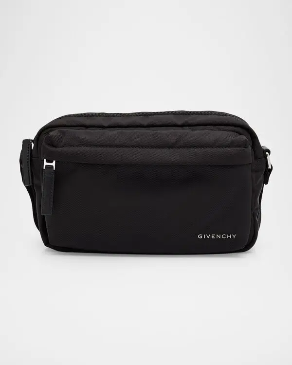 Givenchy Essential U Nylon Crossbody Bag - Black