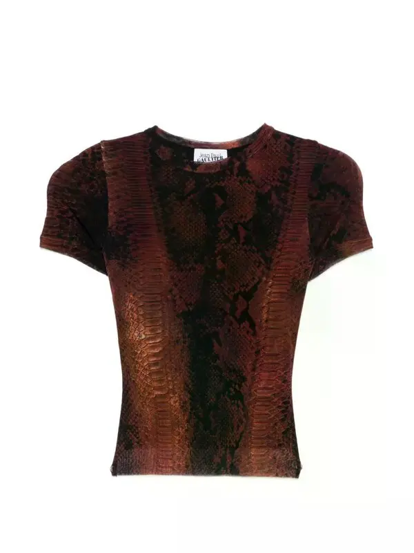 JEAN PAUL GAULTIER Animal-print T-shirt