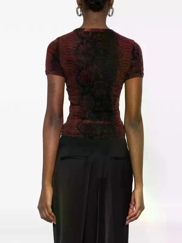 JEAN PAUL GAULTIER Animal-print T-shirt