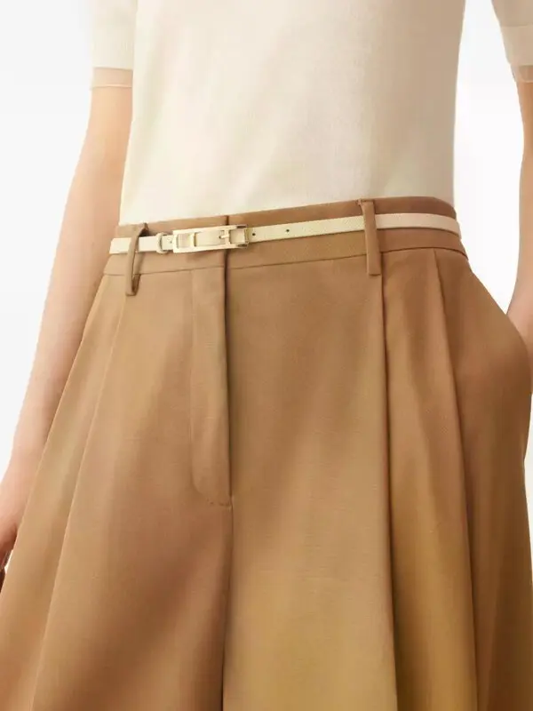 Fabiana Filippi Square Buckle Belt - Neutrals