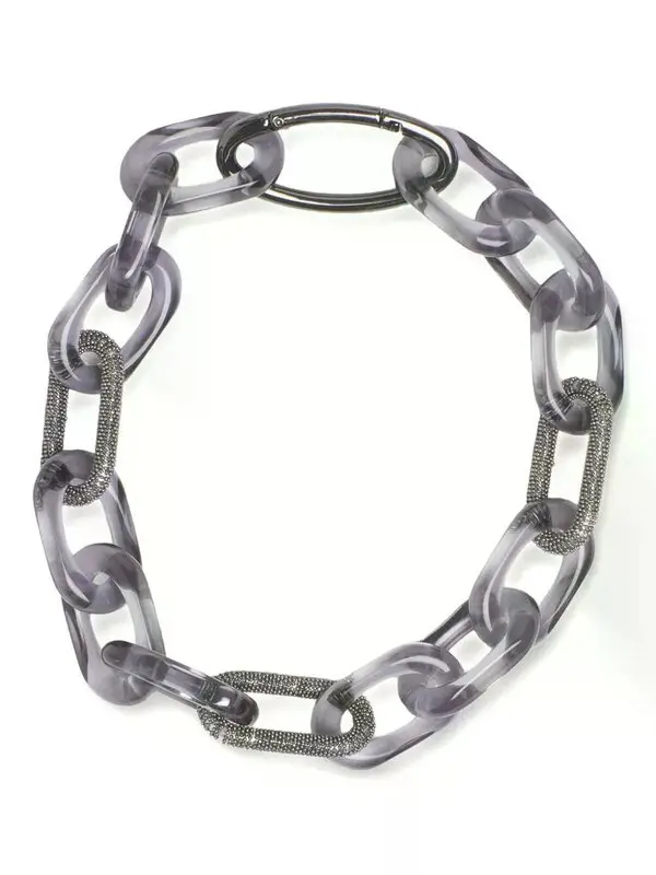 Fabiana Filippi Chain Necklace - Purple