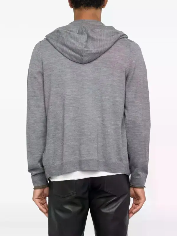 Zadig&Voltaire Clash Wool Zip-up Hoodie