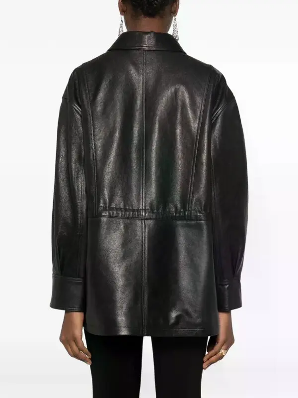 ARMA Maeve Leather Jacket - Black