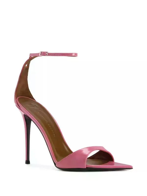 GIUSEPPE ZANOTTI Pointed-toe Stiletto Sandals - Pink