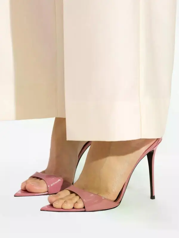 GIUSEPPE ZANOTTI Pointed-toe Stiletto Sandals - Pink